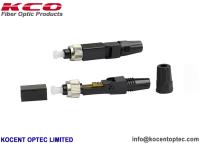 China Fiber Optical FC UPC Quick Assembly Connector FTTH FC PC Singlemode Durable for sale
