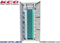 China 19 Inch 720 Cores Fiber Optic Terminal Box with 0.15dB Insertion Loss Optical Distribution Frame for sale
