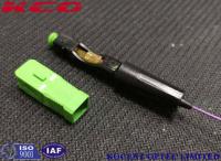 China 0.9mm Cable SC/APC Fiber Optic Fast Connector with Two-Minute Installation and 0.2dB Insertion Loss for sale