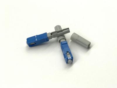 China Durable Single Mode Multi Mode Fiber Optic Fast Connector for FTTH Solutions for sale