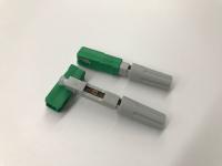 China 2*3mm SC/APC Fiber Optic Fast Connector with 0.2dB Insertion Loss and 55dB Return Loss for FTTH Solutions for sale