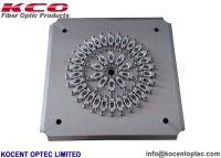 China Patch Cord Production Equipment 24 Positions 48 Connectors LC APC Fiber Optical Patch Cable Polishing Fixture Jigs for sale
