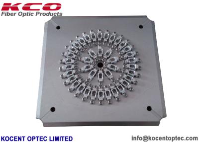 China Patch Cord Production Equipment 24 Positions 48 Connectors LC APC Fiber Optical Patch Cable Polishing Fixture Jigs for sale