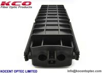 China 96 Cores 4 Ports 4 Trays Horizontal Inline Fiber Optic Splice Closure for Aerial Underground Fiber Optic Splice Enclosure for sale