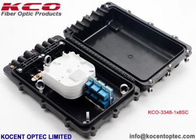 China SC/UPC SC/APC 4 Ports FOSC Box Fiber Optic Splice Closure for sale