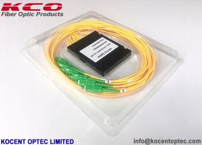 China 1:8 Modular Type Fiber Optical PLC Splitter with 2.0mm Cable and 1.5m Length for FTTX Deployment for sale