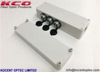 China FTTA Pole Mountable ABS Optical Fiber Cable Joint Closure 6 Port PDLC Water Proof for sale