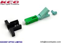 China SC APC Fiber Optic Fast Connector with 0.3dB Insertion Loss and Tensile Strength >60N for FTTH Quick Assembly for sale