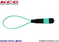 China OM3 OM4 MPO MTP Loop Back LSZH Multimode Mini Fiber Patch Cord for sale
