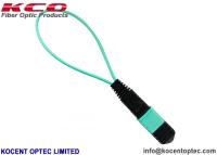 China OM3 OM4 MPO MTP Loop Back LSZH Multimode Mini Fiber Patch Cord for sale