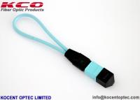 China OM3 OM4 MPO MTP Loop Back LSZH Multimode Mini Fiber Patch Cord for sale