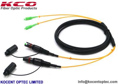 China 5G FTTH Outdoor 5.0mm 1core LSZH Fiber Optic Patch Cord for FTTA and Data Center Applications for sale