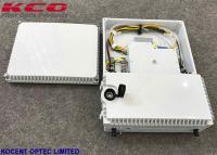China 16 Port Capacity Outdoor IP65 Fiber Optic Terminal Box with 1x8 Splitter for FTTH Applications for sale