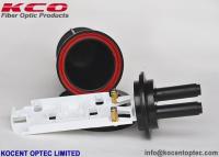China 2 Ports 4fo 6fo 8fo 12fo 24fo Pole Mount Optic Fiber Splicing EnClosure Box Mini FOSC for sale