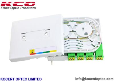China IP55 Wall Mount 8cores SC/APC Fiber Optic Faceplate Socket with 4 Ports SC Simplex and 8 Ports LC Duplex for sale