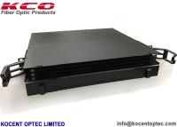 China 144fo LC Duplex 19'' 1U Rack Mountable High Desity MPO MTP Fiber Optic Patch Panel for sale