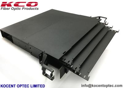 China 144core 1U SM Monomode High Density Rack Mount Optical Fibre MPO MTP Patch Panel Rack Mount Box for sale