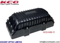 China IP65 Outdoor FOSC Horizontal 3in 3out IP68 72fo Fiber Optical Splice Enclosure Box for sale