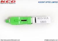 China Pre-Polished SC APC Fiber Optic Fast Connector with G657 Fiber Type and 55mm Length for Quick Assembly for sale