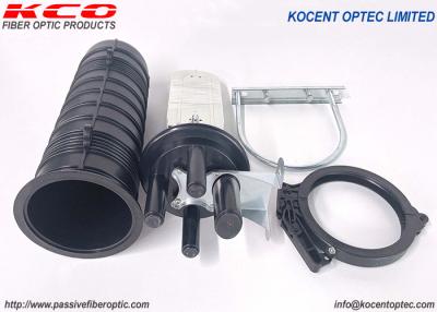China 96fo Water-proof Dome Vertical Heat Shrink Fiber Optic Splice Closure 1 In 3 Out for sale