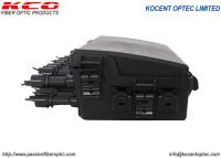 China 1x16 PLC Splitter SC APC Aerial Pole-mount Optica Fibra Splice Enclosure NAP Box for sale