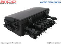China 1x16 PLC Splitter SC APC Aerial Pole-mount Optica Fibra Splice Enclosure NAP Box for sale