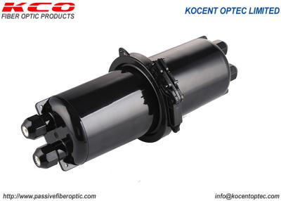 China KCO-101M-96 Horizontal 12fo 24fo 48fo 96fo Aerial Outdoor Optical Splice Closure Joint Box for sale
