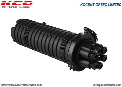 China KCO-J106M-144 Vertical Dome 5port FTTH 12 24 36 48 96 FOSC Optical Fiber Splice Enclosure Box for sale