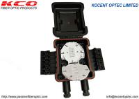 China KCO-T001-48 Mini FOSC 6 cores IP67 Aerial Optical Fiber Splice Enclosure Joint Box ABS for sale