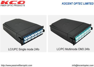 China 12fo 24fo MPO Cassette MTP Module for Patch Panel with 480x245x1U Rack Mountable Design for sale