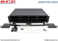 China 19 Inch 2U MPO Patch Panel with 192 Core Capacity and Rack Mount Design for LC Duplex Connectivity for sale