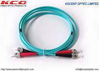 China ST Connector Fiber Optic Patch Cord with 0.35dB Insertion Loss and 45dB Return Loss for High-Performance Networking for sale