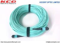 China Elite 0.35dB MPO MTP Optical Patch Cord 12fo 12core OM3 OM4 LSZH for sale