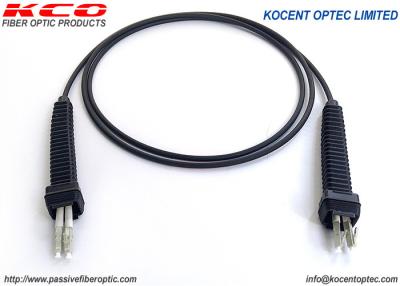 China LSZH TPU Outdoor Fiber Optic Patch Cord with NSN-DLC Connector for 4G 5G Base Station for sale