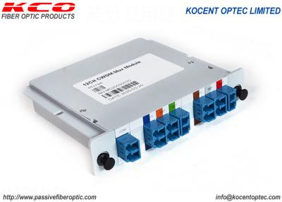 China 6CH LGX Coarse Wavelength Division Multiplexing CWDM 6channels For 3U Patch Panel for sale