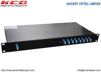China 8CH 1U 19'' Rack Mountable CWDM Patch Panel for 3G 4G 5G Telecom Tower with LC UPC Connectors for sale