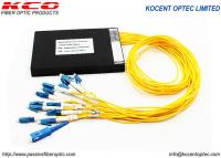 China Dual Fiber Single Fiber CWDM DLC Wavelength Division Multiplexer ABS 16CH 18CH For FTTH FTTA for sale