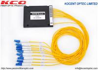 China Optical Fiber Mux Demux DWDM 8 Channel LC UPC ITU Channel Passive for sale