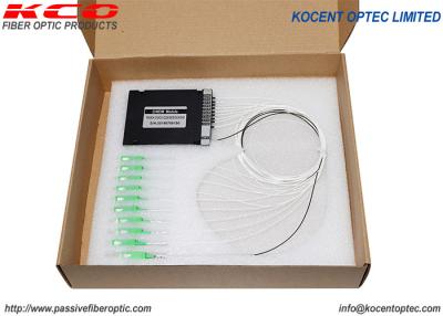 China Dense Wavelength Division Multiplexing ABS Box 9CH Fiber Optic DWDM SC APC Connector Single Mode For FTTx for sale