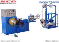 China Half Automatic Fiber Optic Cable Cutting Machine with 1650 Spindle Motor Speed 220V Voltage for 500m Max Length FTTH Drop Cable for sale