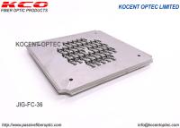 China 36 Connector Fiber Optic Polishing Jig with 0.3dB Grade and 3D Polishing for FC UPC APC Fiber Optic Connector Grinding Equipment for sale