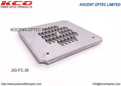 China 36 Connector Fiber Optic Polishing Jig with 0.3dB Grade and 3D Polishing for FC UPC APC Fiber Optic Connector Grinding Equipment for sale