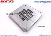 China High Efficiency Fiber Optic Polishing Jig with IPC Structure and Independent Compression for FC UPC APC Connectors for sale