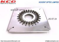 China ST PC Optical Fiber Connector Grinding Jig / Fiber Optic Connector Polishing Fixture for sale