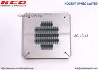 China SS316 Optical Polishing Fixture Jig 48 Positions Patch Cord LC PC for sale