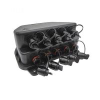 China 10 Ports Fiber Optic Terminal Box with ABS+PC Material and OptiTap Mini SC Connector for FTTx Networks for sale