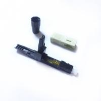 China Multimode SC UPC Fiber Optic Fast Connector with 0.5dB Insertion Loss 30dB Return Loss and 50mm 55mm 60mm Length for sale