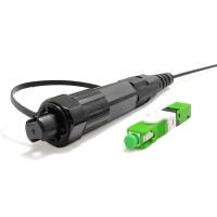 China IP68 Waterproof SC Fast Connector with G652/G657 Fiber Type and Low Insertion Loss for FTTH Drop Cable for sale