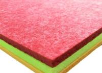 China 9mm 100% Recycled PET Acoustic Panel Soundproof Material for sale