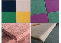 China 9mm 12mm Polyester Fiber Acoustic Board for sale